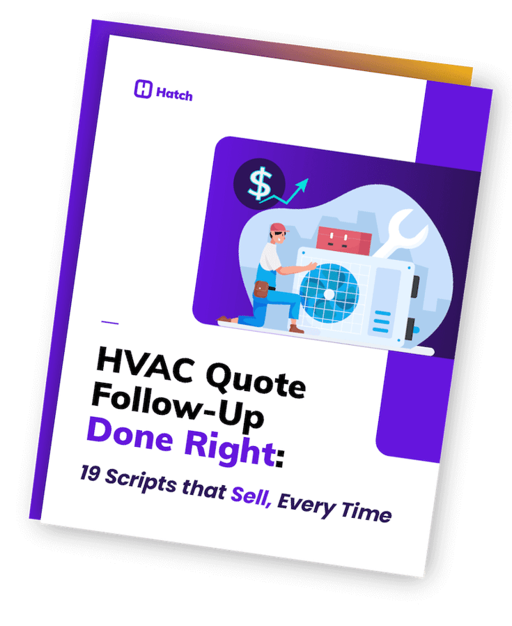 HVAC Quote Follow-Up Done Right | Hatch