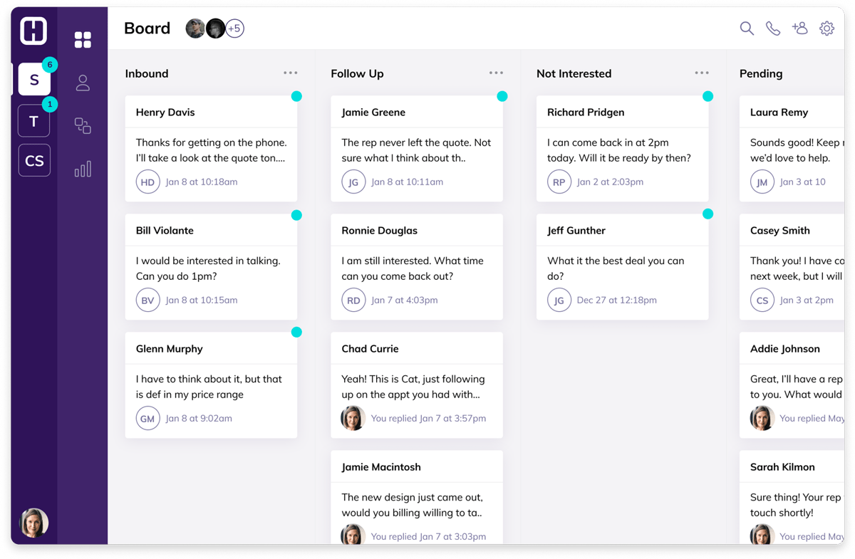 Hatch App | The Messaging Platform for Home Service Businesses