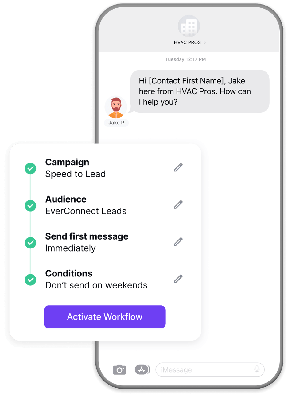 Text Your EverConnect Direct Leads | Hatch