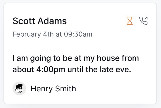 Working with Leads with Temporary Information in Hatch