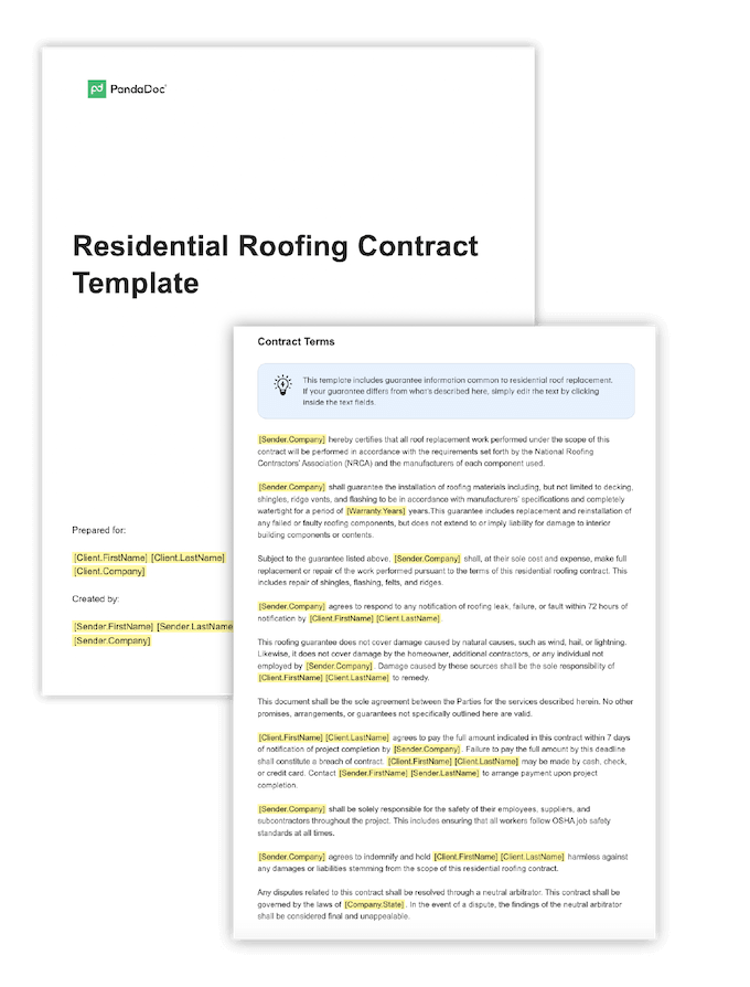 7 Free Roofing Contract Templates to Make Your Life Easier