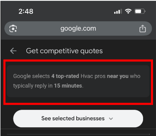 Google LSA’s Competitive Quote Feature: What It Means for You (and How to Win)