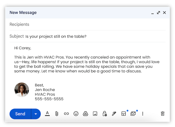 16 Holiday Sales Messaging Templates for Service Businesses