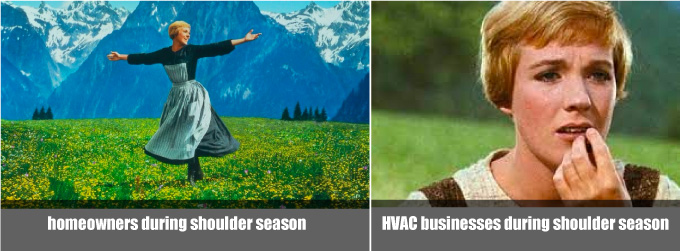 10 Strategies to Combat HVAC Shoulder Season