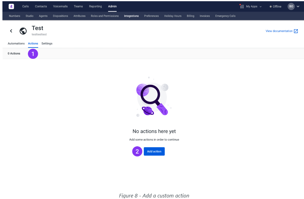 Custom Integration Example: Talkdesk