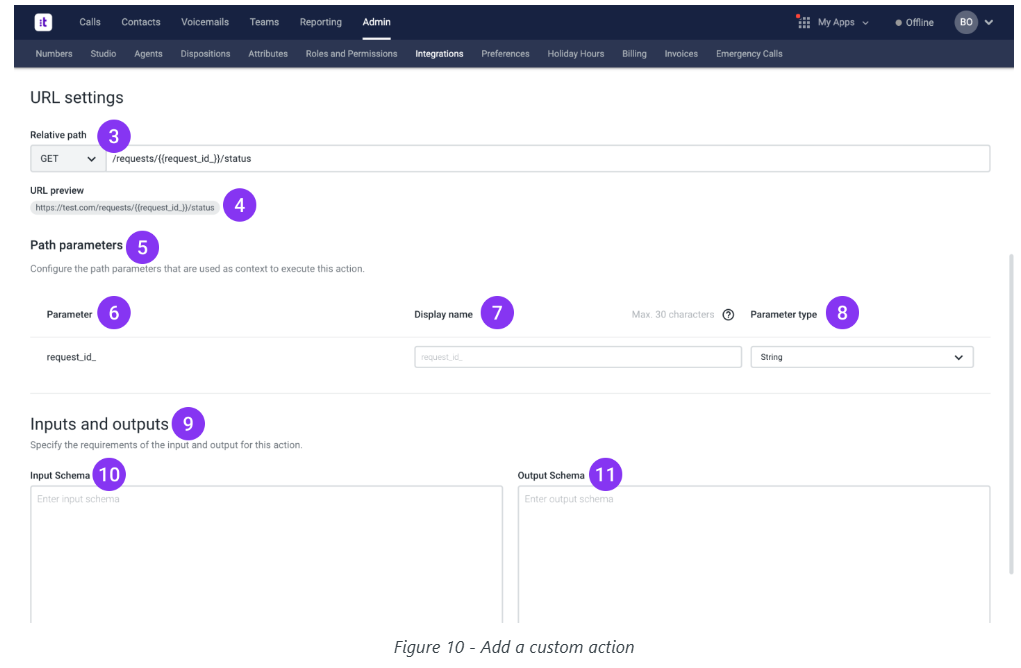 Custom Integration Example: Talkdesk