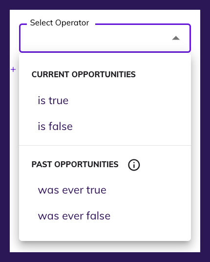 Audience Builder v2: Operators