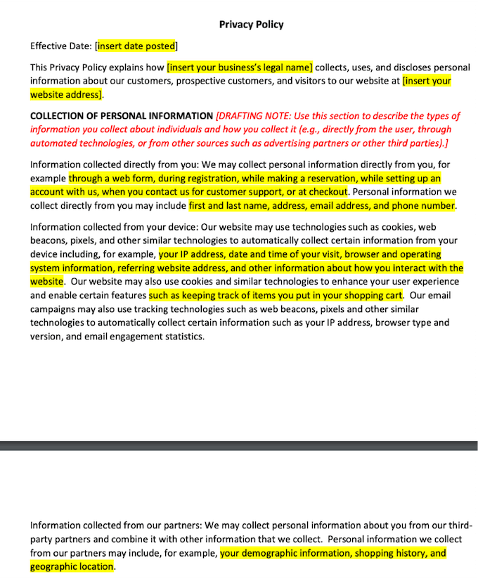 How to Create an SMS Privacy Policy (with Template)