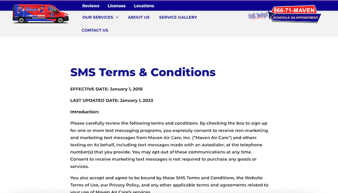 The Perfect Terms & Conditions Template (+7 Examples) for Text