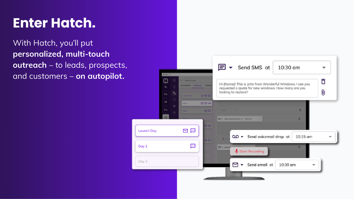 Text Messaging Platform for Sales & Marketing Teams | Hatch