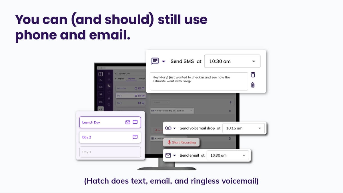 Text Messaging Platform for Sales & Marketing Teams | Hatch