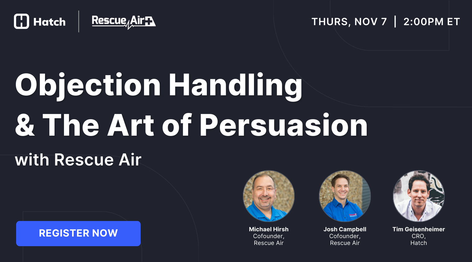 Rescue Air on Objection Handling, ServiceTitan, and Hatch AI