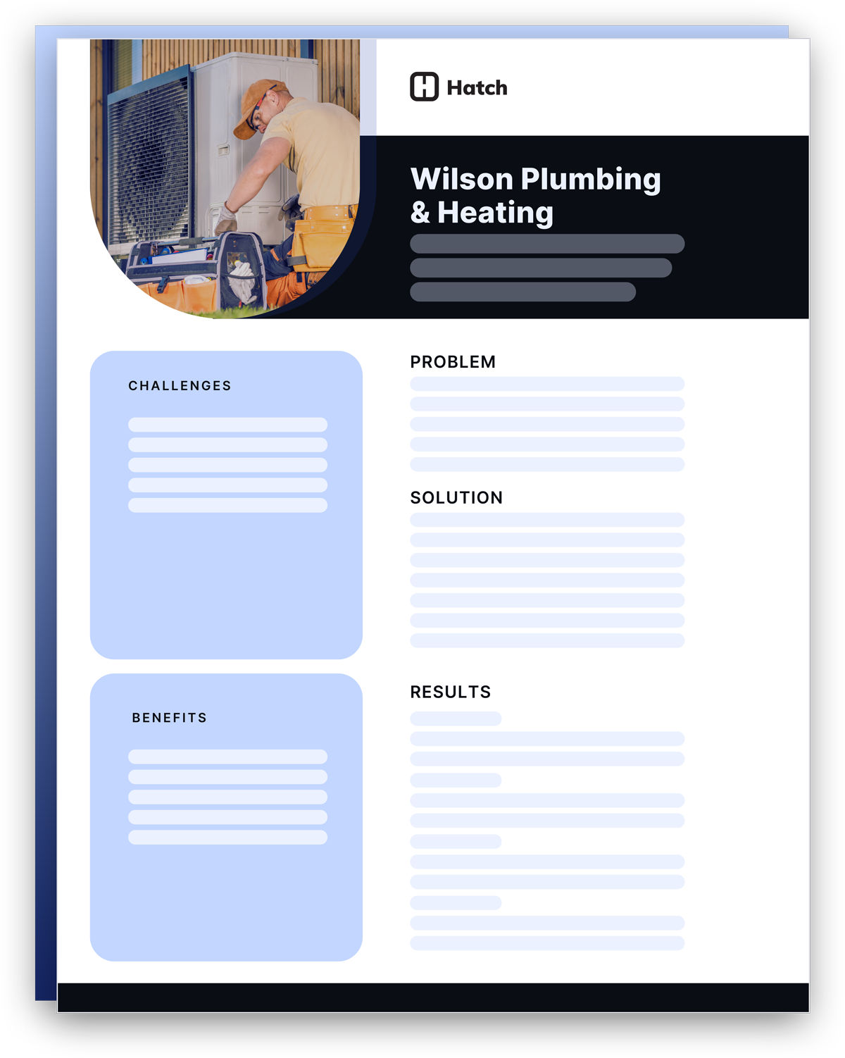Success Story: Wilson Plumbing & Heating + Hatch