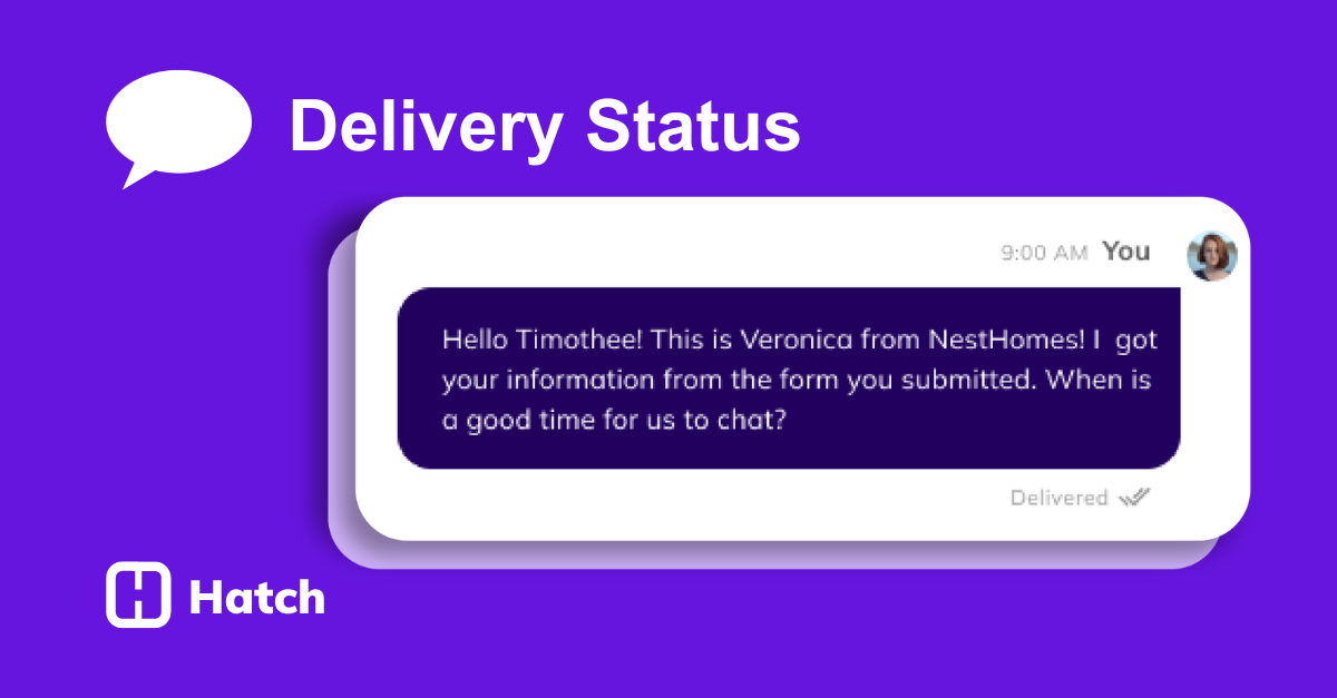 Improve Your Texting Visibility with Hatch Delivery Status