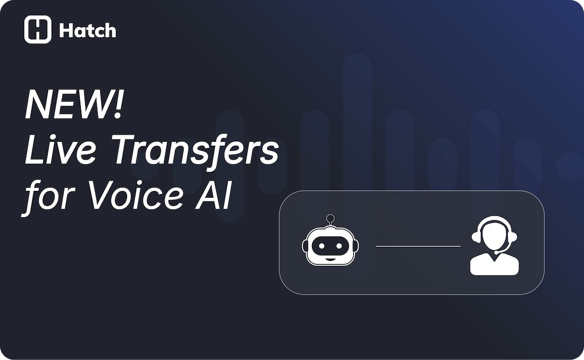 NEW: Live Transfers for Voice AI!