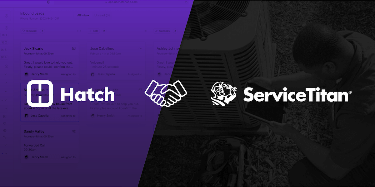 Hatch & ServiceTitan Announce Strategic Partnership